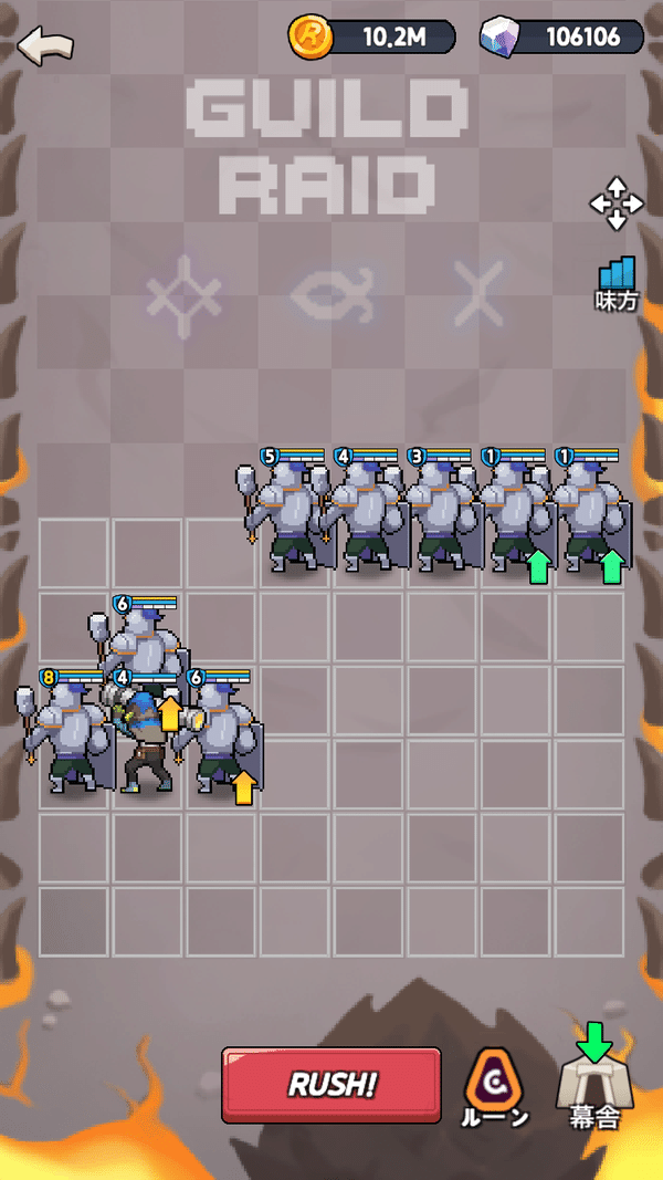 戦闘時のキャラの動き方――ドラゴン戦のリトライ削減を目指して ｜ 『Epic Rush』の細かい話① ｜jtmtd