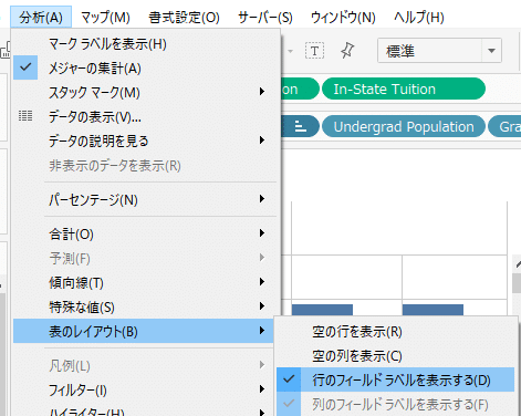 Tableau｜並べ替え関連｜yuko.n