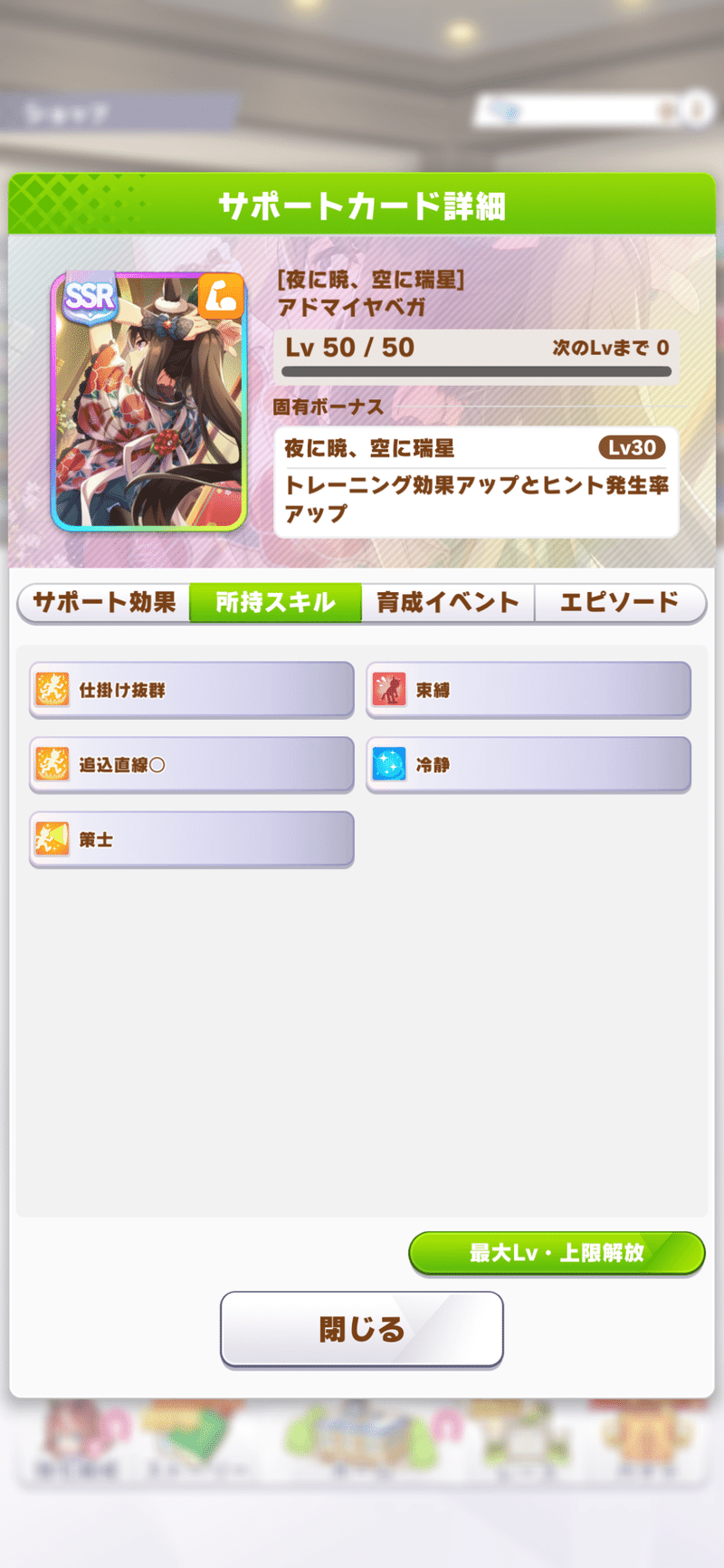 トレーニングパス・プレミアムパス実装2024年2月（ウマ娘）｜ルカのウマ娘note