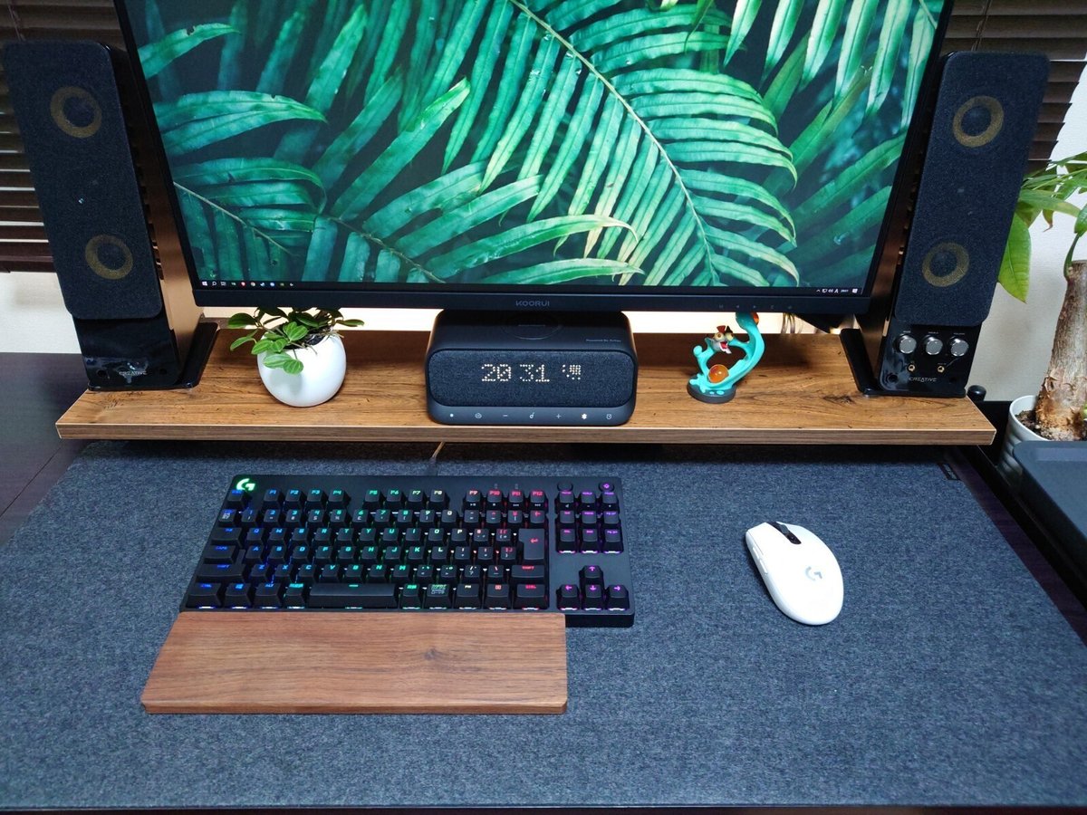 【DIY】海外デスクツアー風のデスクシェルフを自作する｜EmuLog＠在宅ワーク&ガジェット好き&物欲解放の備忘録