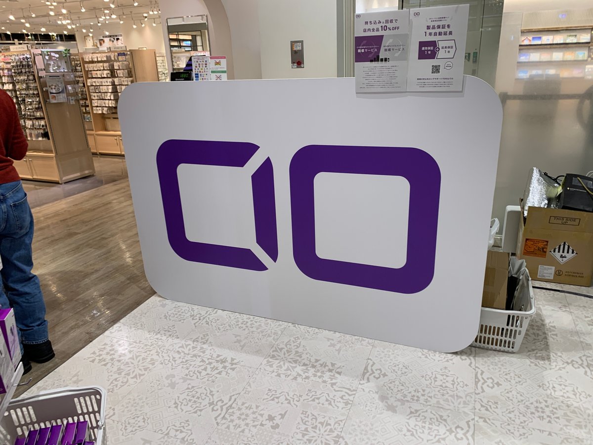 CIOのポップアップに行ってみた！｜OPT-TECH