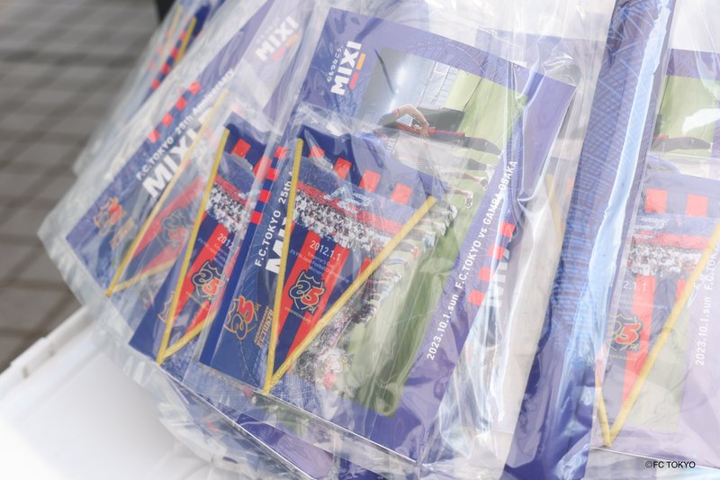 「25周年おめでとう！」FC東京「MIXI Day」ブランドデザインの話｜MIXI DESIGN