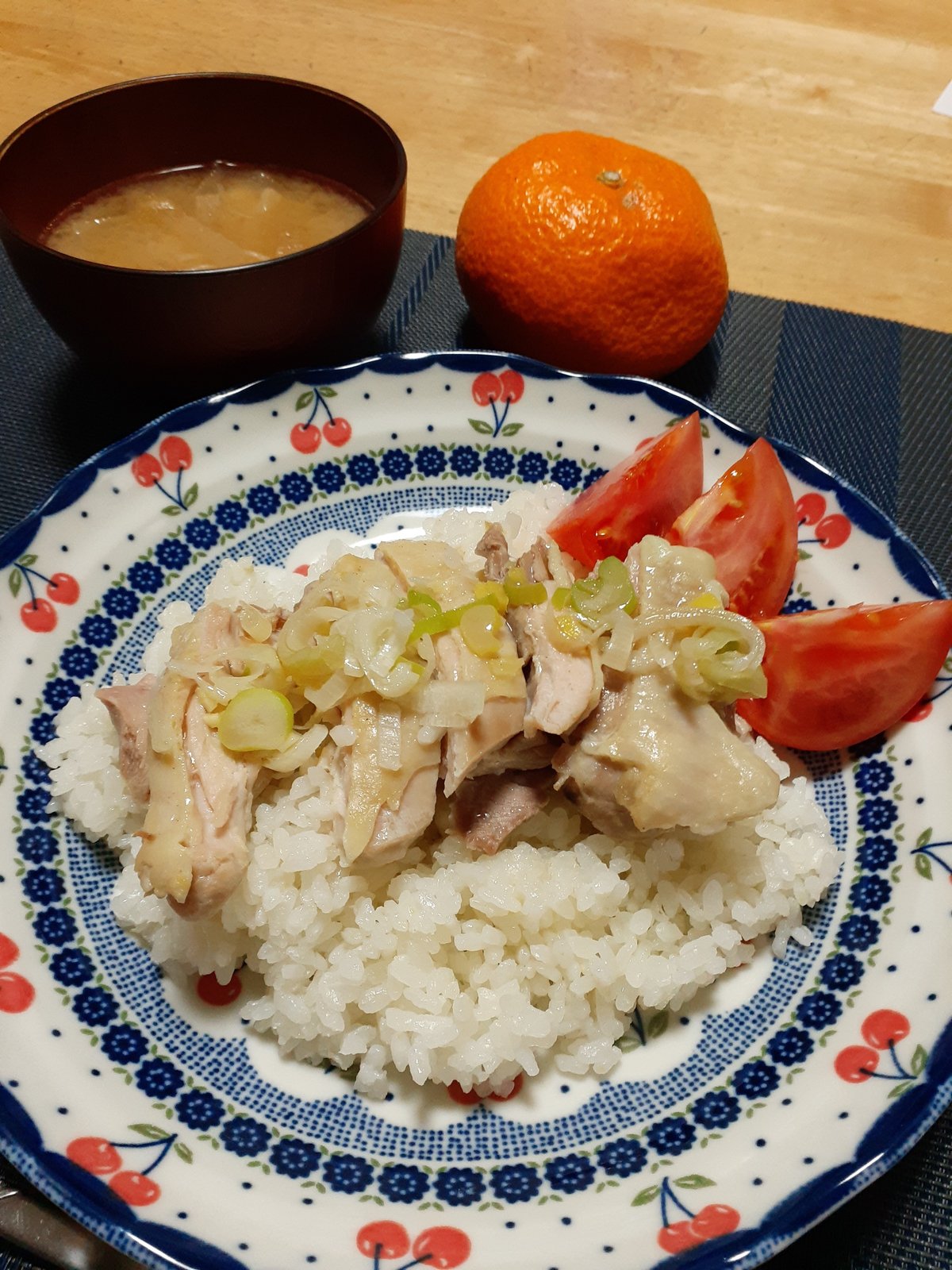 『海南チキンライス』(塩分1.0g)｜guttyo