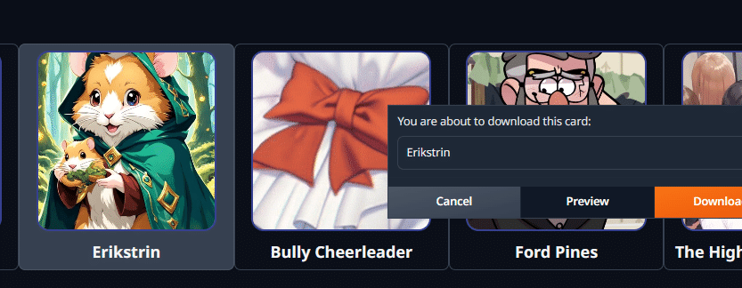 AIチャットキャラを取り込んで設定する: TavernAIと、text generation webuiへの追加方法｜shiba*2