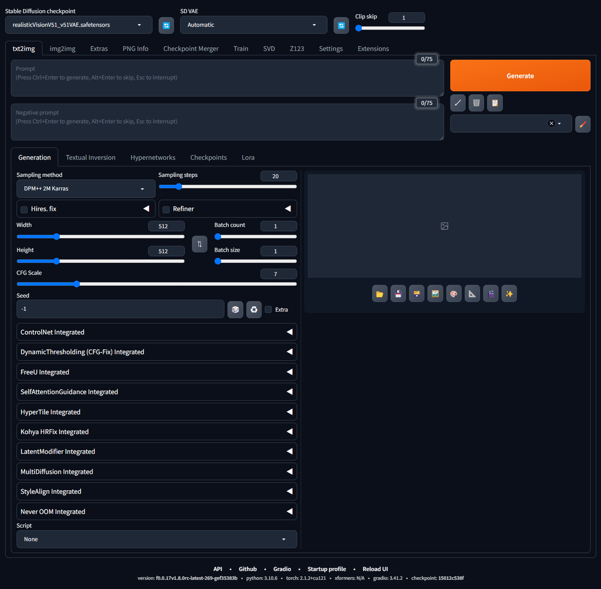 Stable Diffusion WebUI Forgeをワンクリックインストールする方法｜はかな鳥