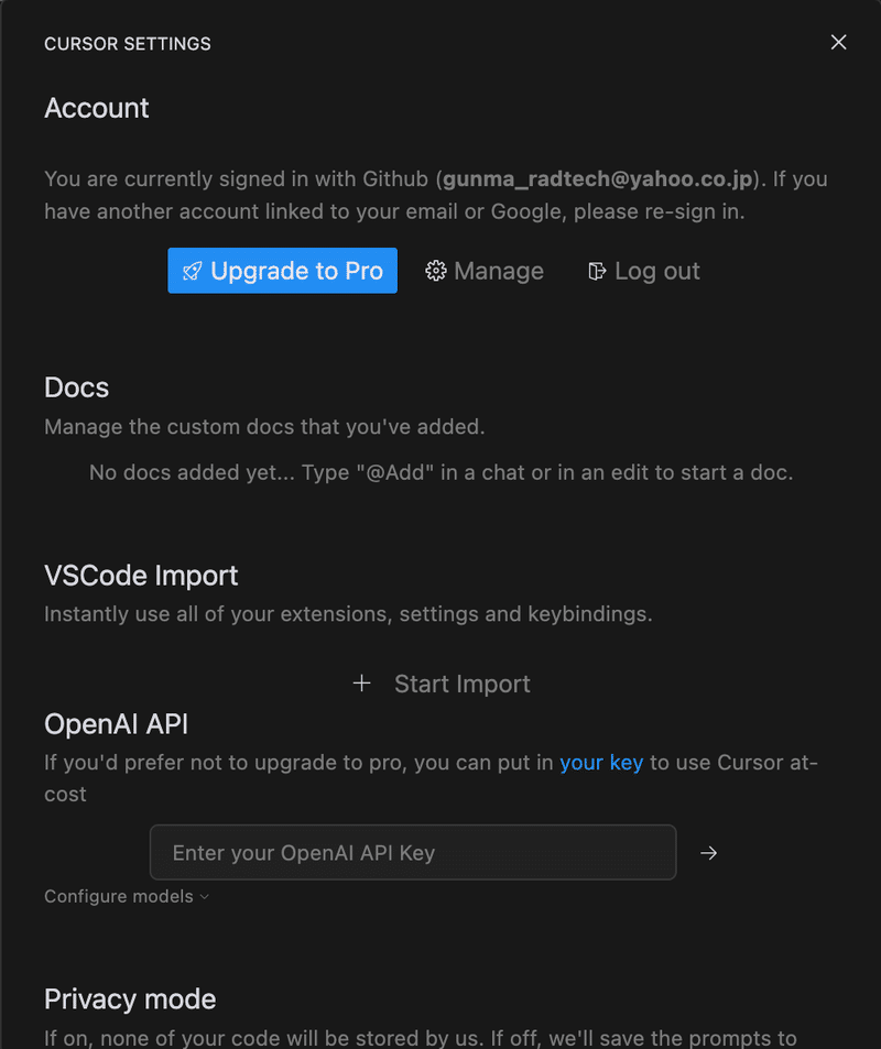 GPT-4利用： OpenAI APIを使ったCursorの従量制課金｜sojin