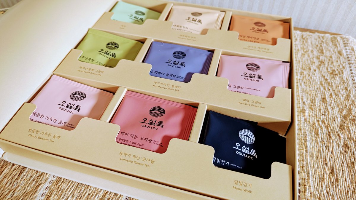 可愛い本のお茶物語を楽しむ、シークレットティーストーリー【OSULLOC/韓国】｜Tomi.Note