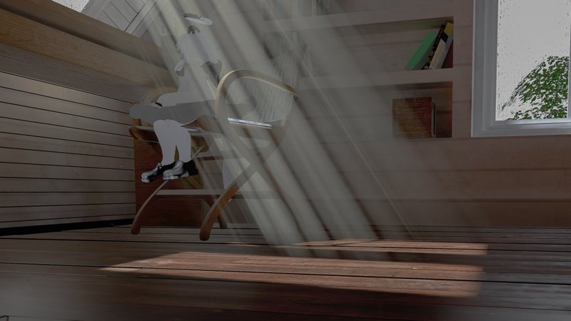 【VRChat_world】Rainy Attic｜yoruyori