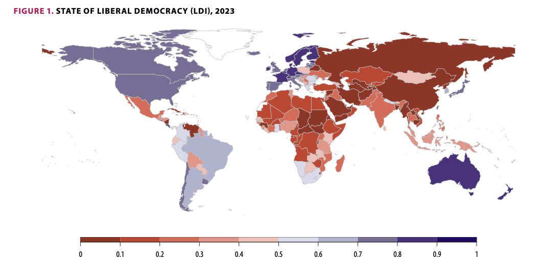 2024V-Demは民主主義についての知見が満載だった｜一田和樹のメモ帳