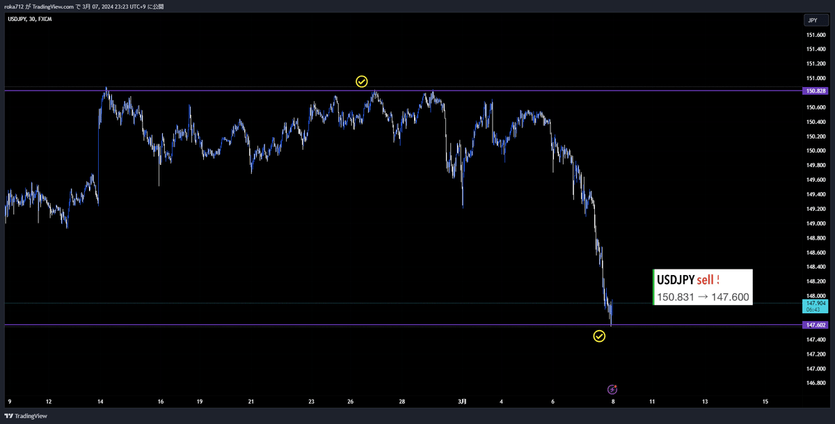 【FX】WorkとLabor｜roka/サイクル理論×値幅観測