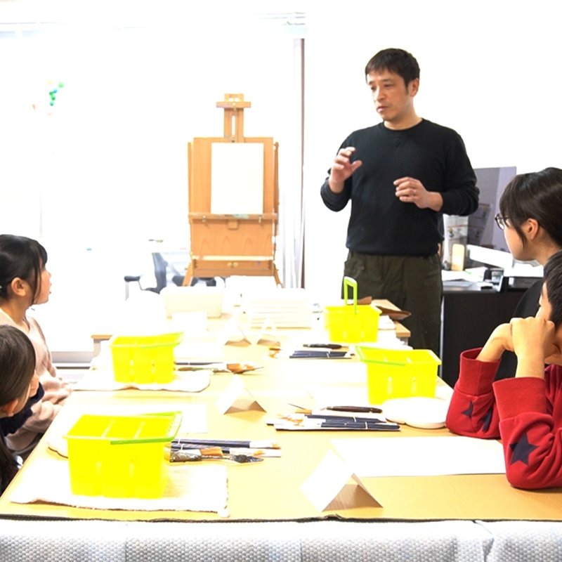 絵あそび絵画教室オープンしました｜junya_art