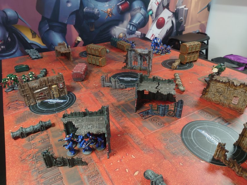 【40K Incursion】ウルトラマリーンvsダークエンジェル｜KITSUNE