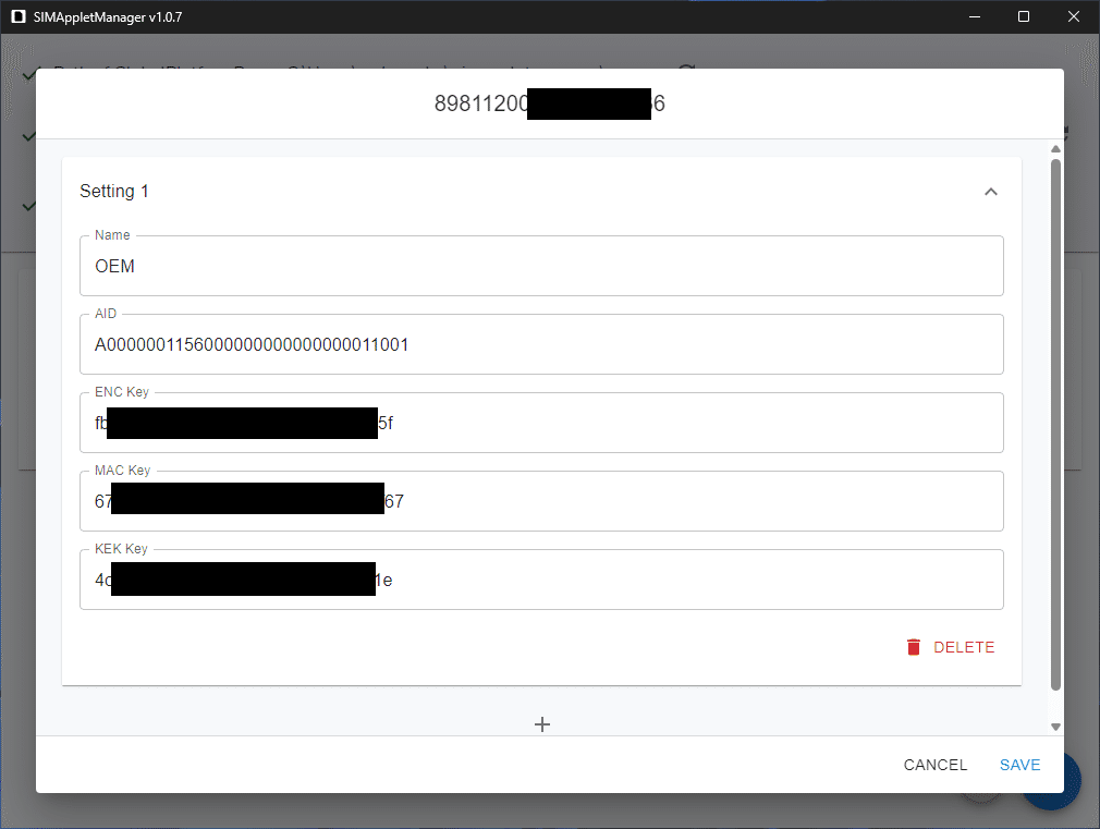 【UPDATE】SIM Applet Manager support English menu｜コモン・クリエーション株式会社