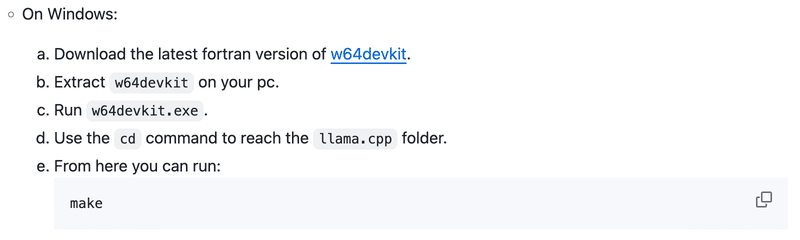 【ローカルLLM】Windows10でllama.cppを動かす｜はこやし