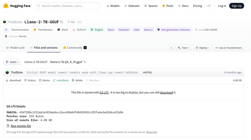 【ローカルLLM】Windows10でllama.cppを動かす｜はこやし