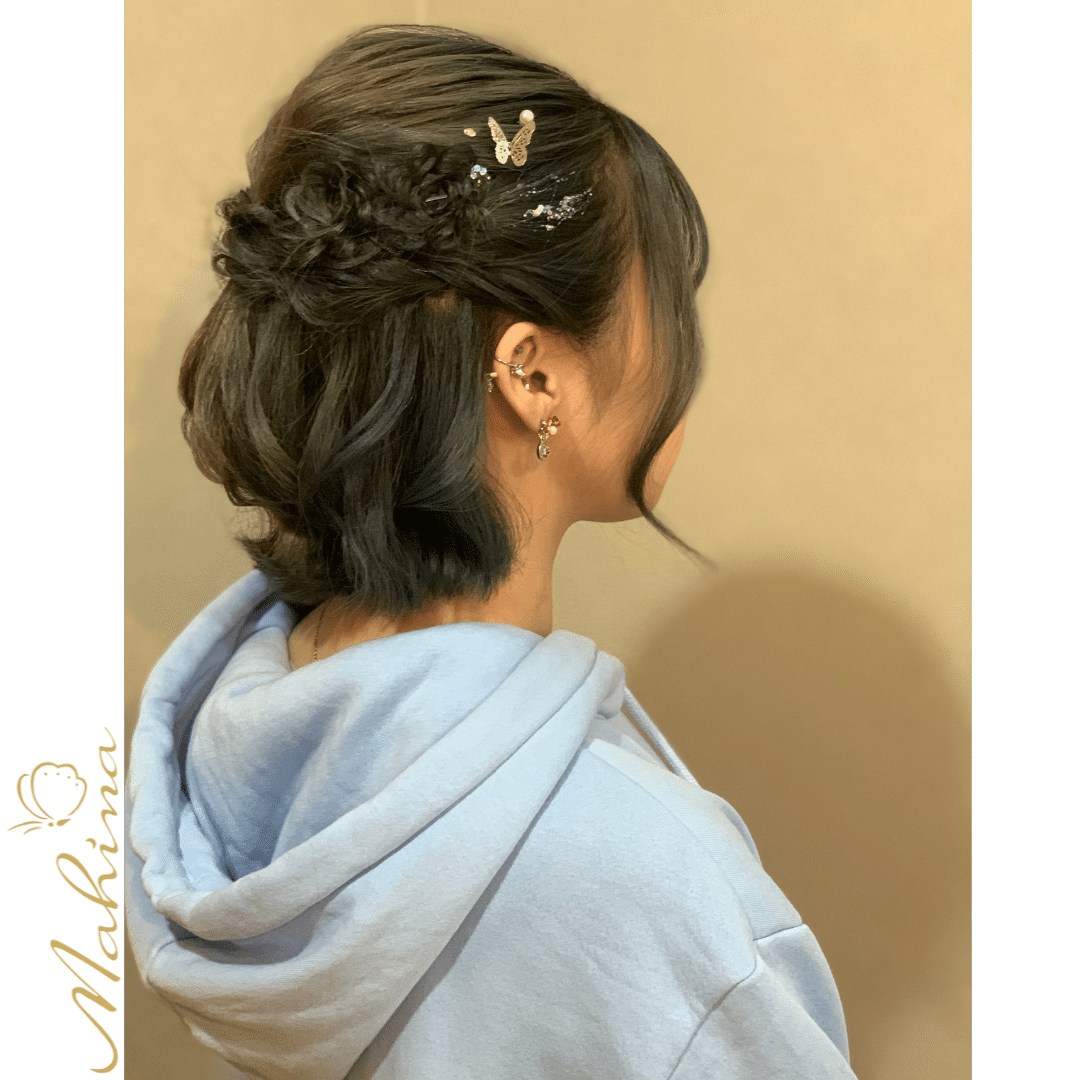 #321 ヘアアレンジ「ハーフアップ編」｜Stylist_Akane