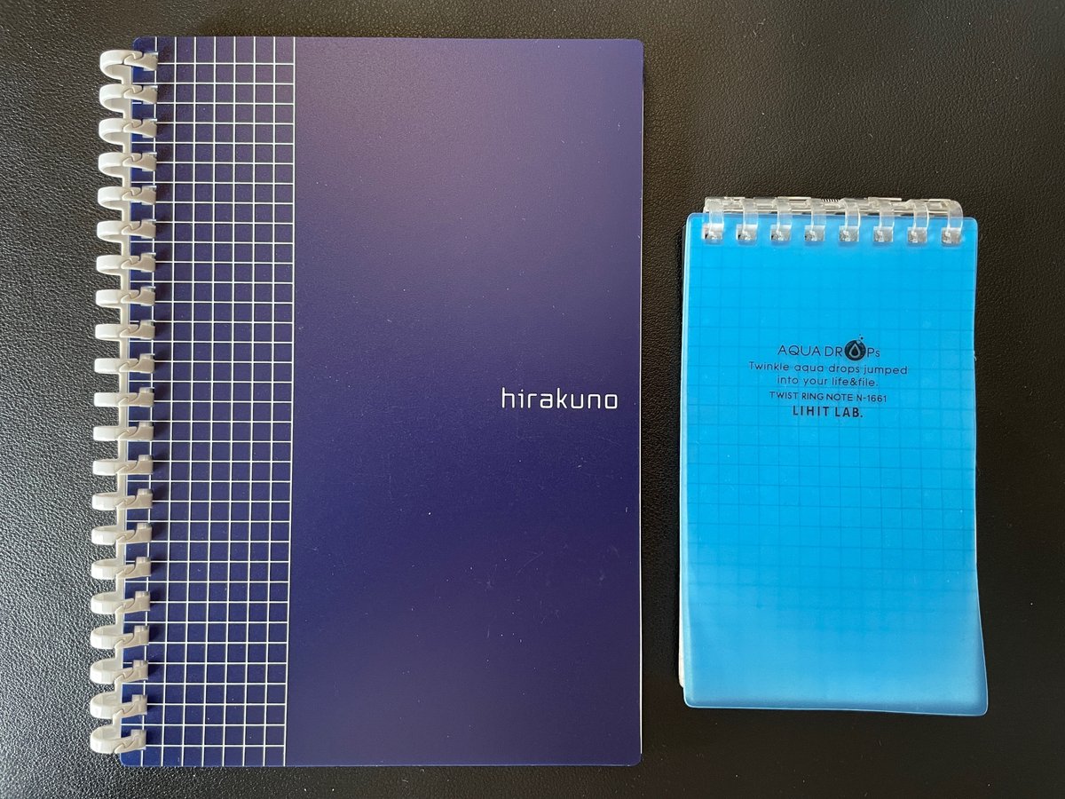 紙のノートと万年筆｜tr-kiyo