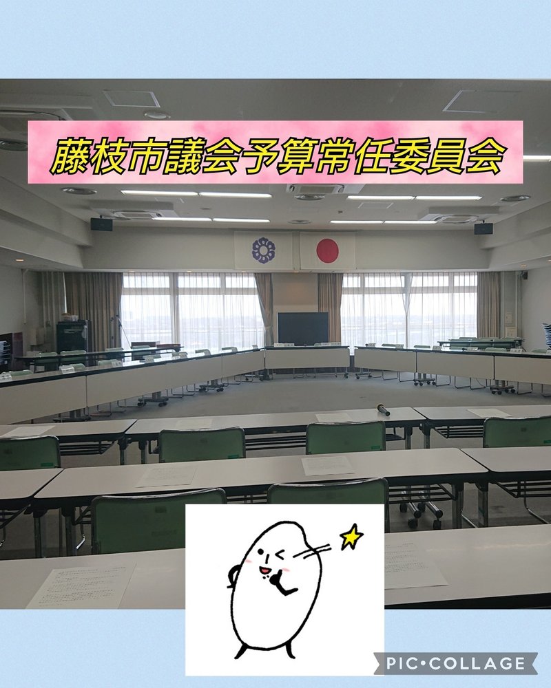 藤枝市議会予算常任委員会｜山本のぶゆき