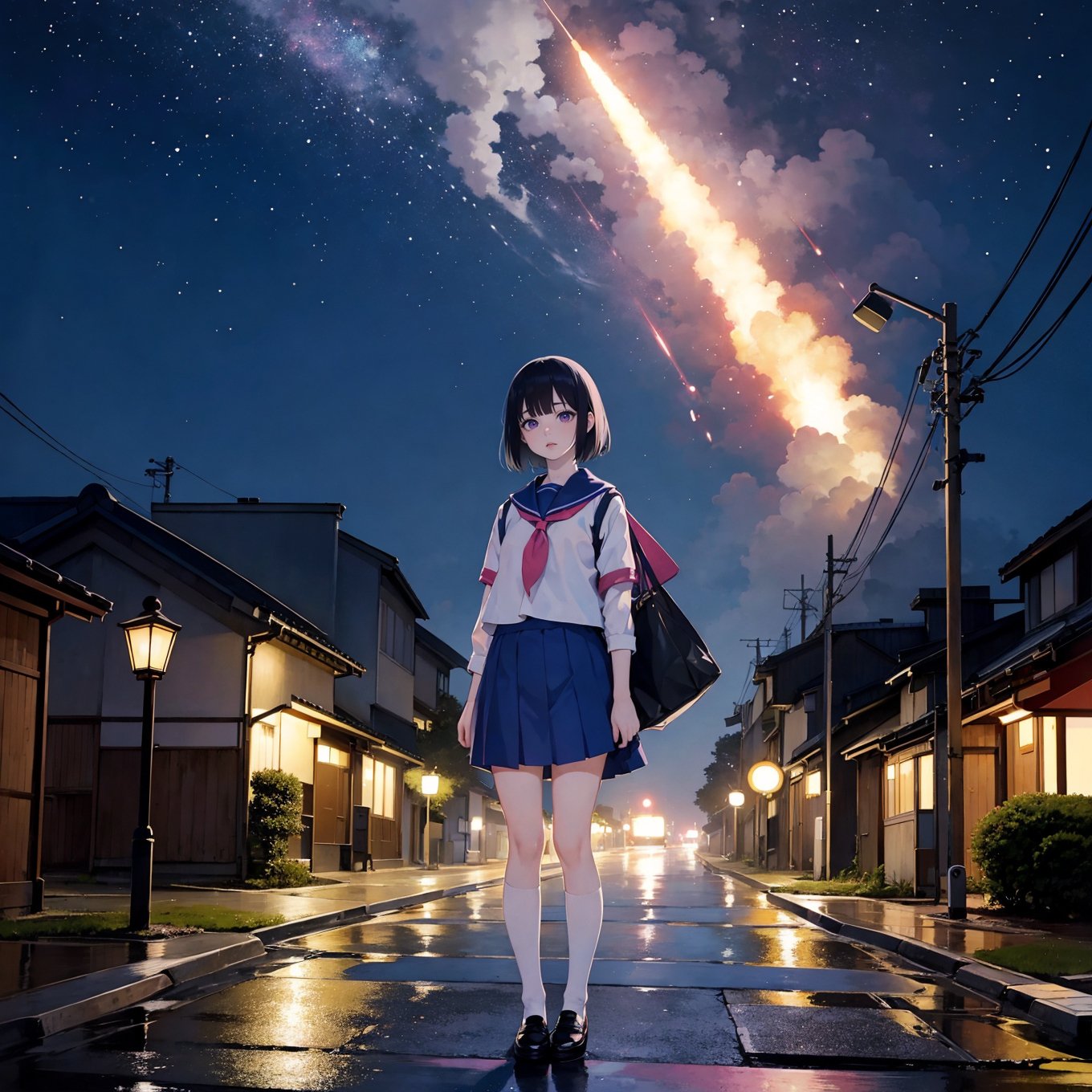 冥王星の地方都市少女が深夜に帰宅する夜、惑星間定期ツアーロケットが再び美と快楽の星へ向かって飛び立つ｜上田カズヤ@芸術未満のnote