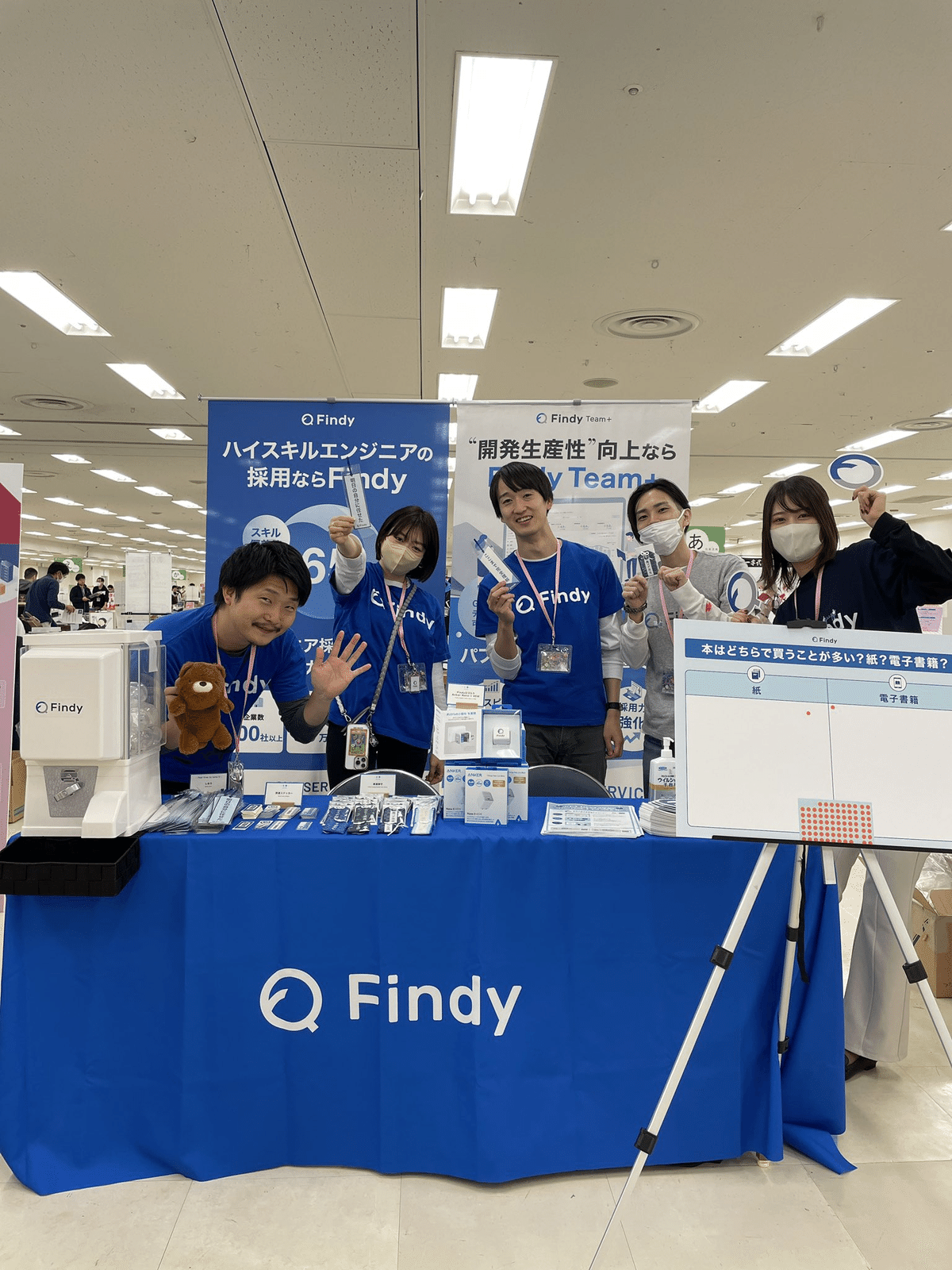 技術カンファレンスでのスポンサーブース準備をまとめてみた｜まっきー|Findy DevRel