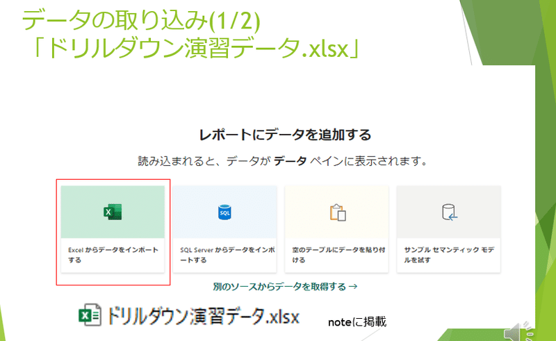 Power BI入門-7/ドリルダウン機能の利用｜rock204