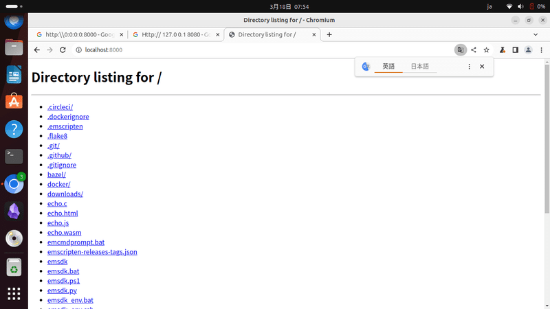 Emscriptenを使ってブラウザでwebassemblyを動かす その2|blue062022