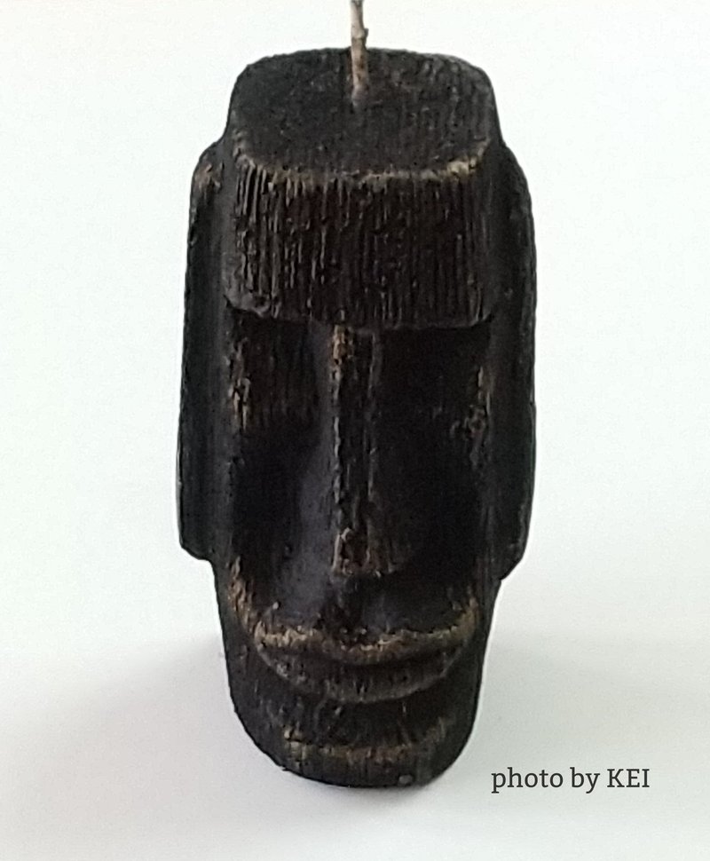 「Crying Tiki」涙を流す神様のキャンドル～ヴィンテージキャンドルの世界③｜KEIのキャンドル研究所