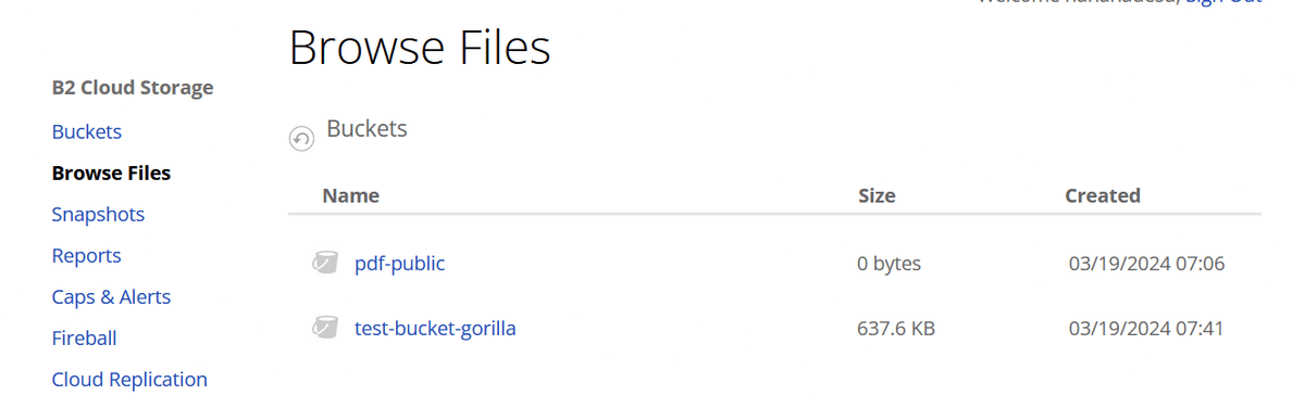 BackblazeのB2 Cloud StrageをPythonで動作させてみる｜猩々博士