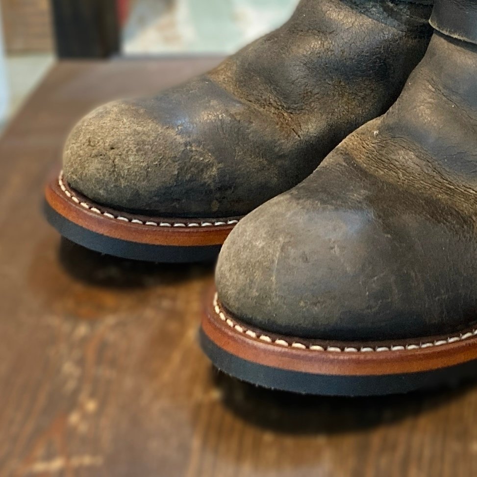 ソールカスタム/ソール交換】Red Wing PT91 Engineer Boots ソールカスタム/ソール交換】Red Wing PT91 Engineer Boots
