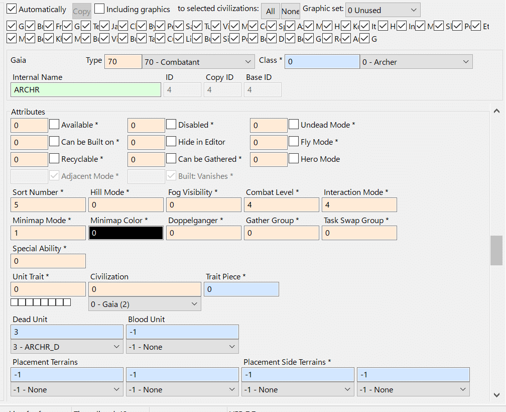 AOE2 Advanced Genie Editorを触ってみた｜fleuret（AOE2 / AOM）