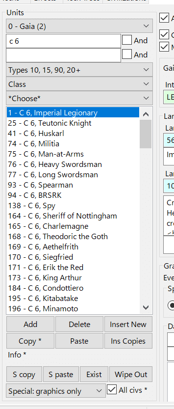 AOE2 Advanced Genie Editorを触ってみた｜fleuret（AOE2 / AOM）