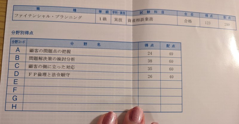 FP1級実技試験2024年2月11日 🌸合格発表&振り返り｜はちみつクッキー