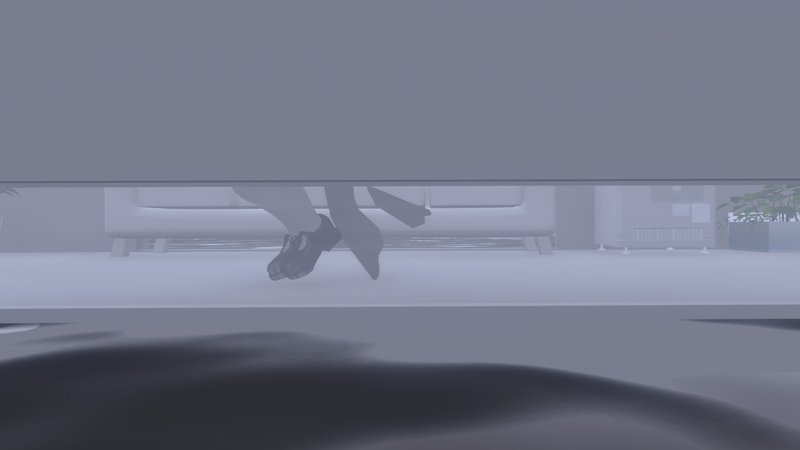 【VRChat_world】white rain｜yoruyori