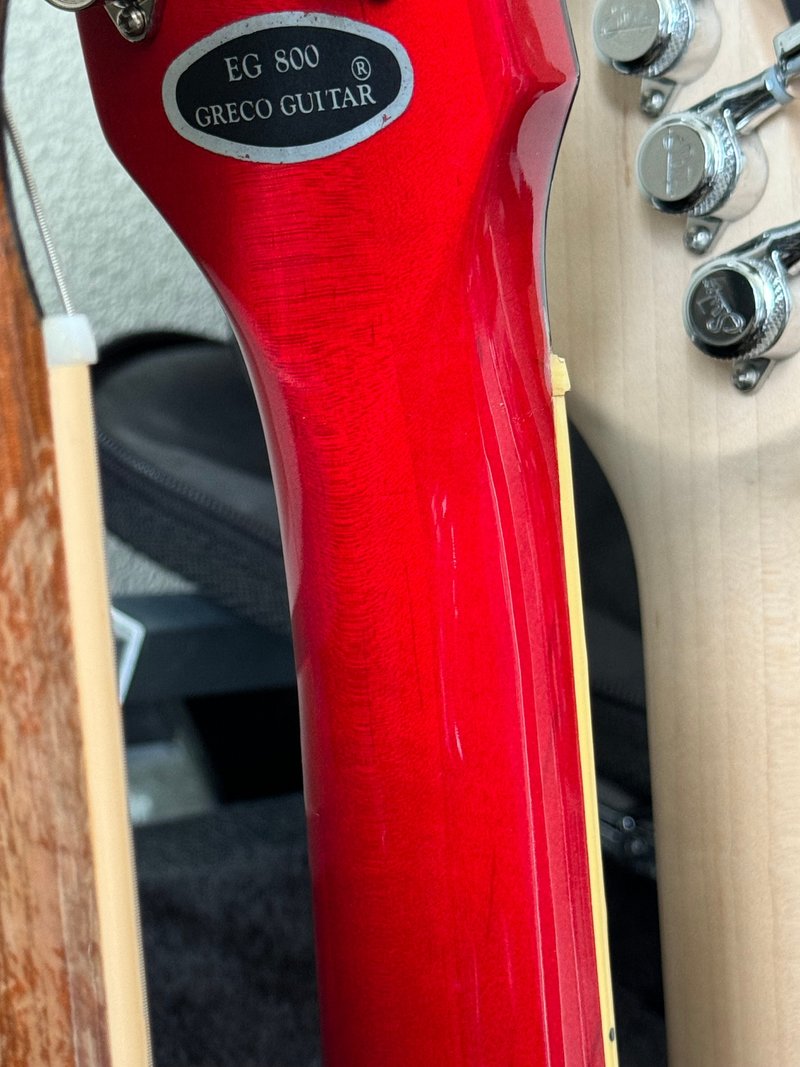 79年製Greco EG800 その1｜Croquetteギター機材研究