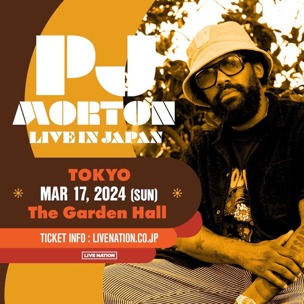 PJ Morton @The Garden Hall（20240317）｜***june typhoon tokyo***
