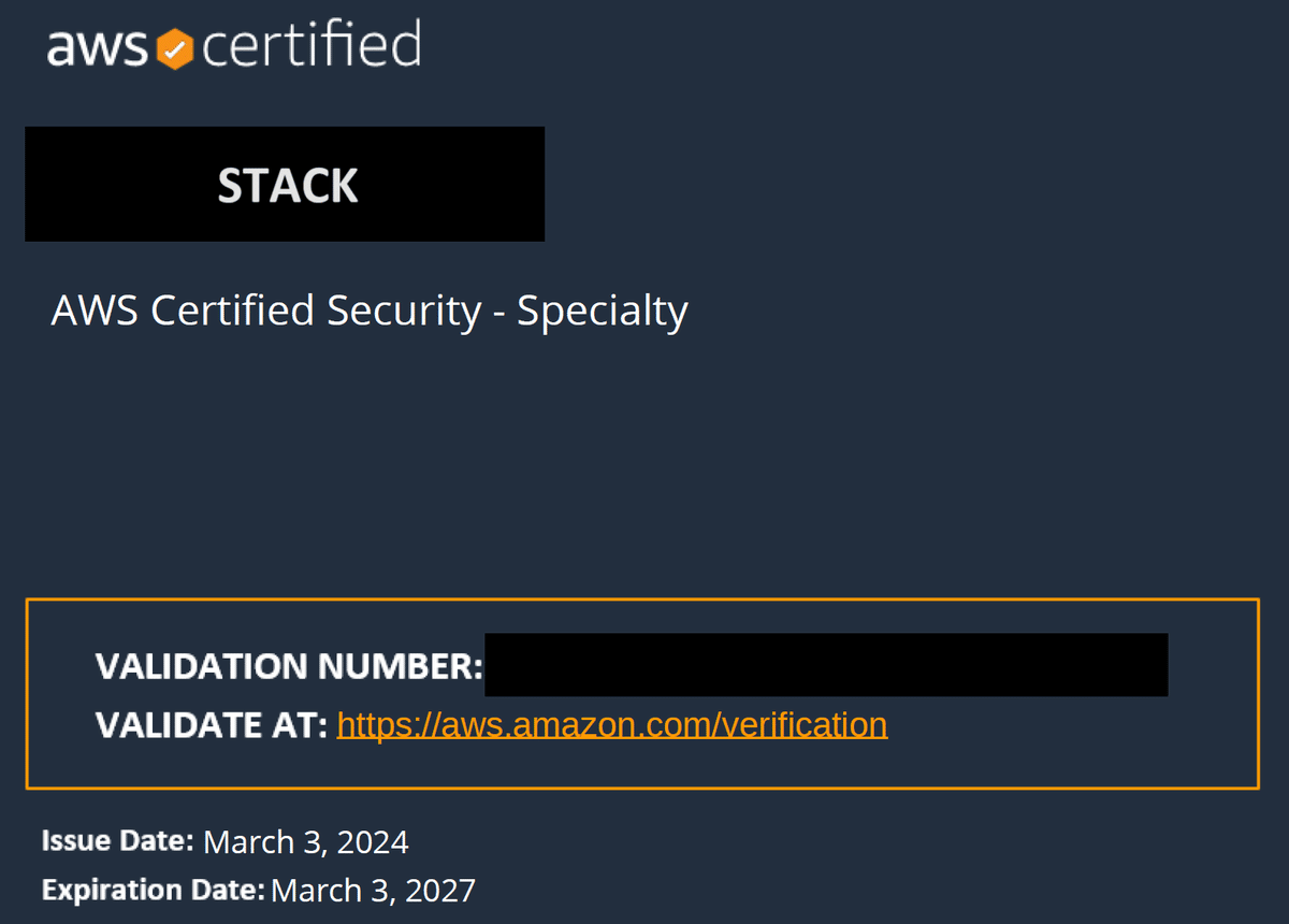 【受験体験記】AWS SCS-C02（セキュリティ-専門知識）｜STACK
