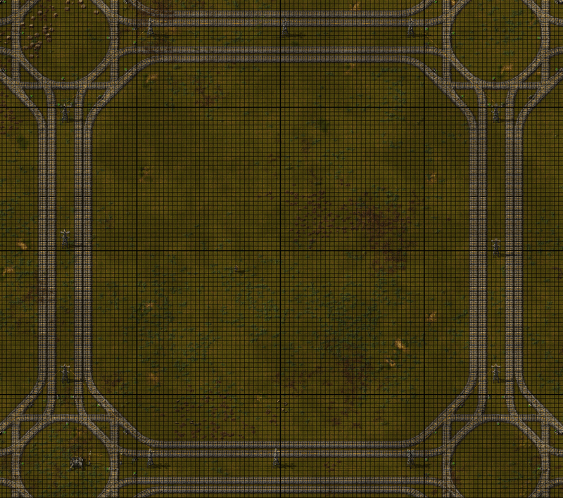 Factorioグリッド初心者メモ：(24)複々線グリッド｜artemis