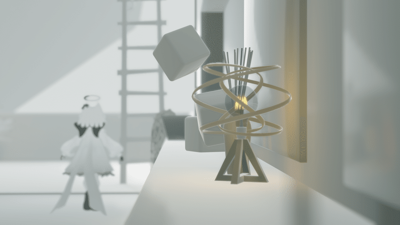 【VRChat_world】WHITE_MoChill House｜yoruyori