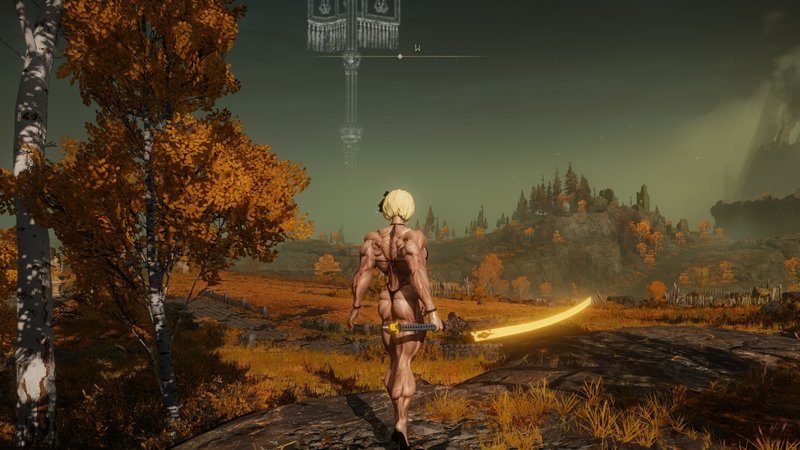 立ち姿・歩き・走り・ダッシュを2B風にしてくれるMOD「Nier 2B Idle Animation With optional Walk ...