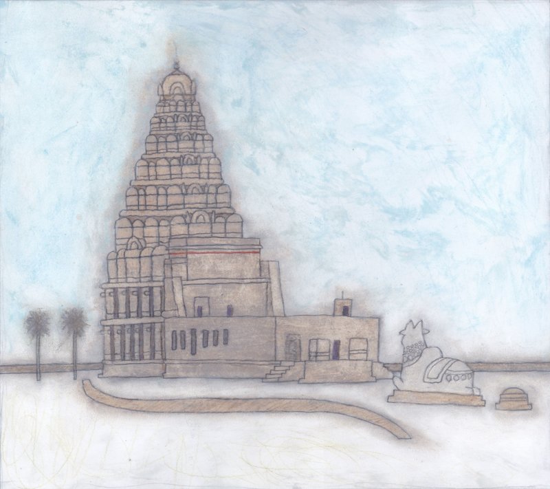 「古い旅の絵」#18 インド ③（India ③）｜isoBe seisaku