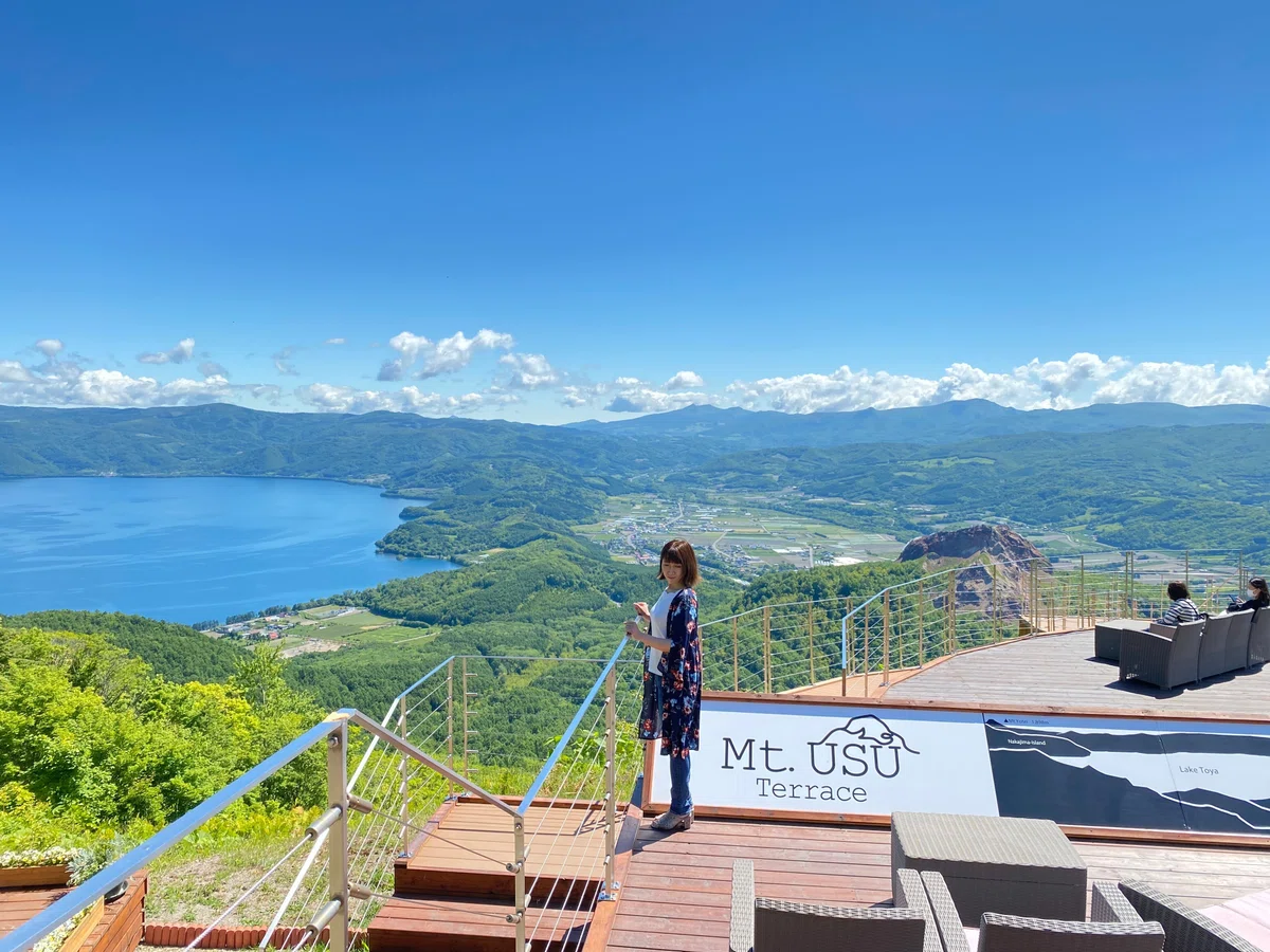 Mt.USUテラス～絶景を望む特等席｜Mt. USU Ropeway 有珠山ロープウェイ