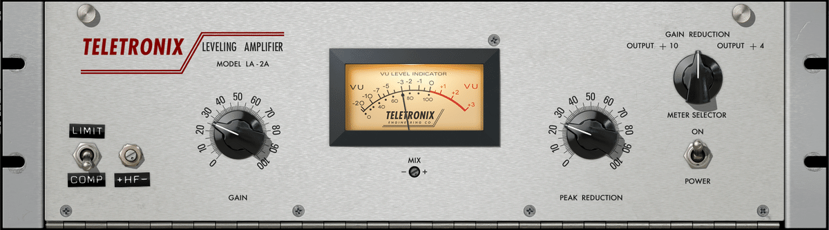 【取説】UAD Teletronix® LA-2A｜fuzzy（作曲家・アマチュア）