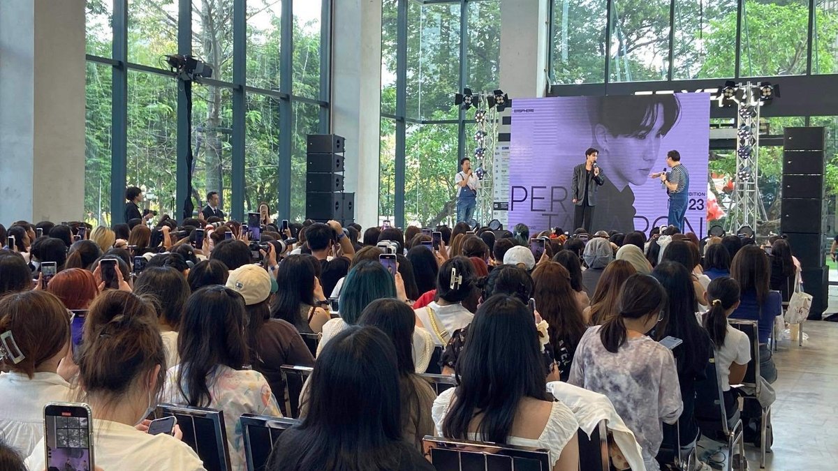 タイの人気俳優Perth Tanaponの23歳バースデーイベントに800人のファンが集結！｜SANO note+ BANGKOK（プラスバンコク）