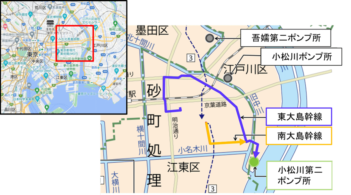 東大島幹線及び南大島幹線工事 ― 地下駅及び共同溝直下の残置杭をDO-Jet工法で切断撤去！―｜東京TECHブログ（東京都技術会議）