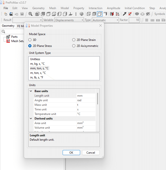【PrePoMax】2次元の熱構造解析｜物理・プログラミング・Python、Web制作・自己啓発