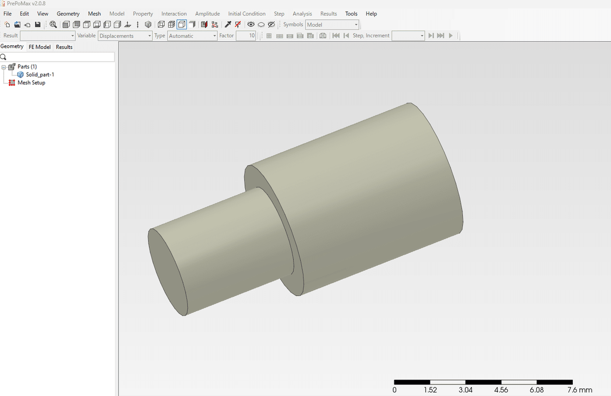 PrePoMaxでstepファイルのインポートエラー。stlファイルのメッシュ作成エラー。｜物理・プログラミング・Python、Web制作・自己啓発