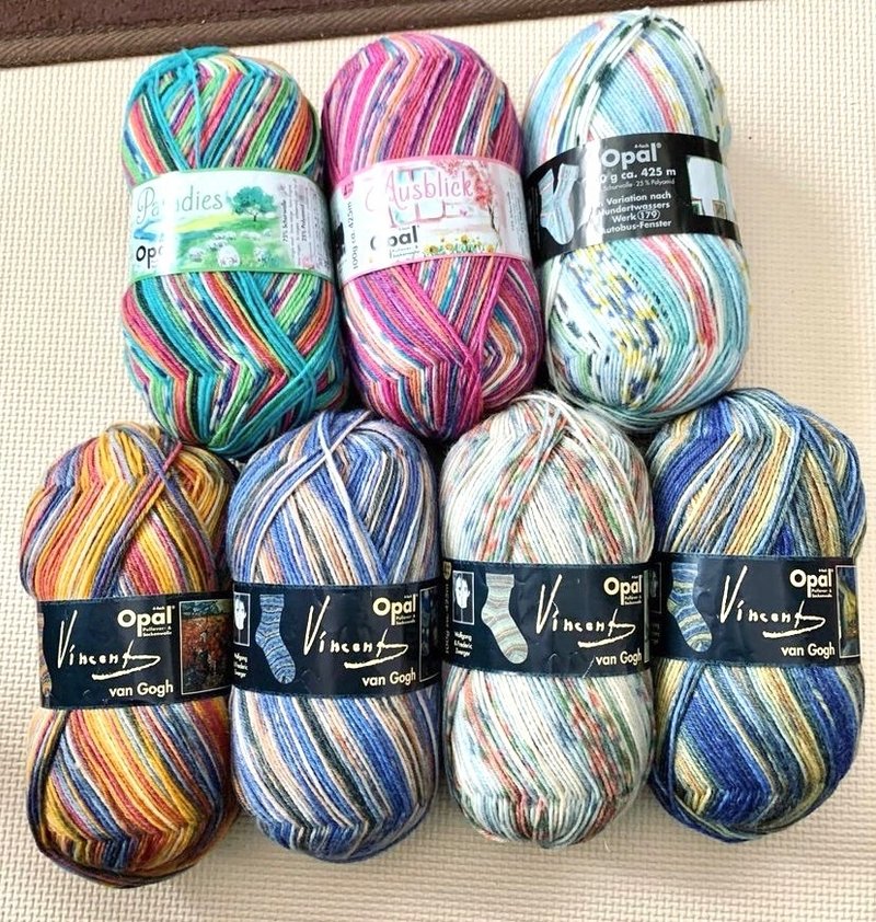 ソックヤーンに恋をする｜cotto mou/編み物と私と日々の徒然