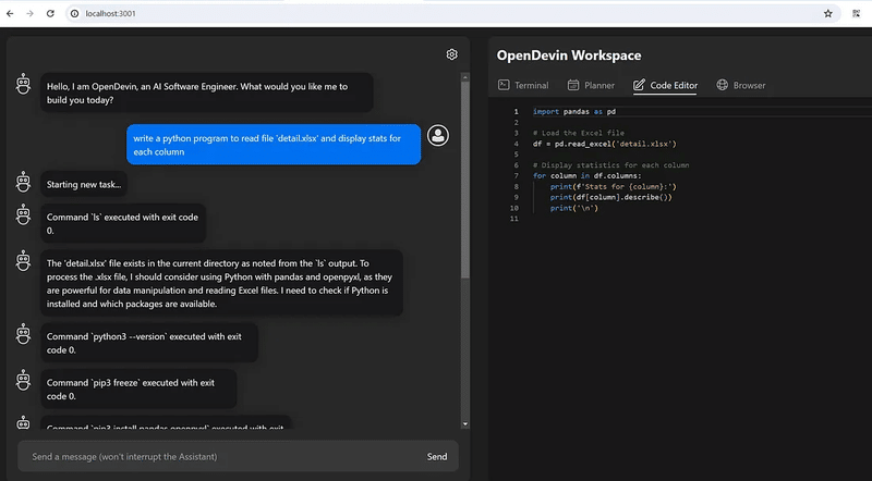 OpenDevin: Devinのオープンソース版｜鈴木いっぺい (Ippei Suzuki)