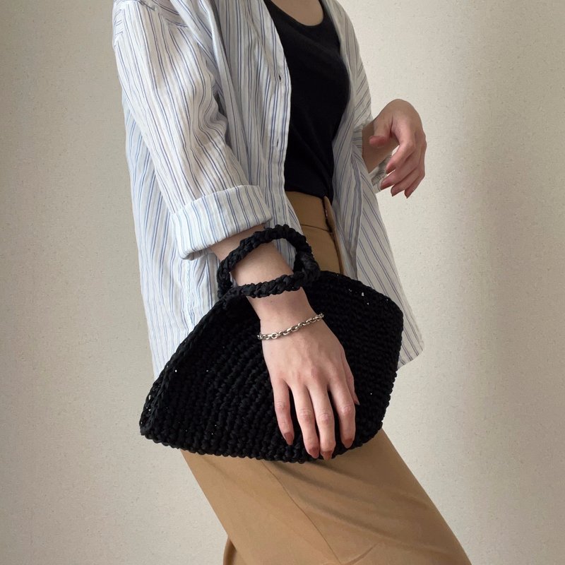 PDFダウンロード編み図【かぎ針編み】 タコ シェル バッグ｜SLOW CRAFT