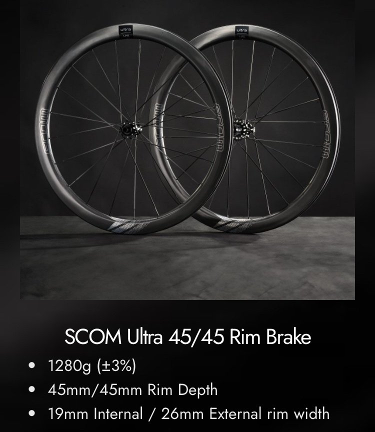 SCOM Ultra 45/45(Rim brake)使用レビュー｜Takuya Hayashi